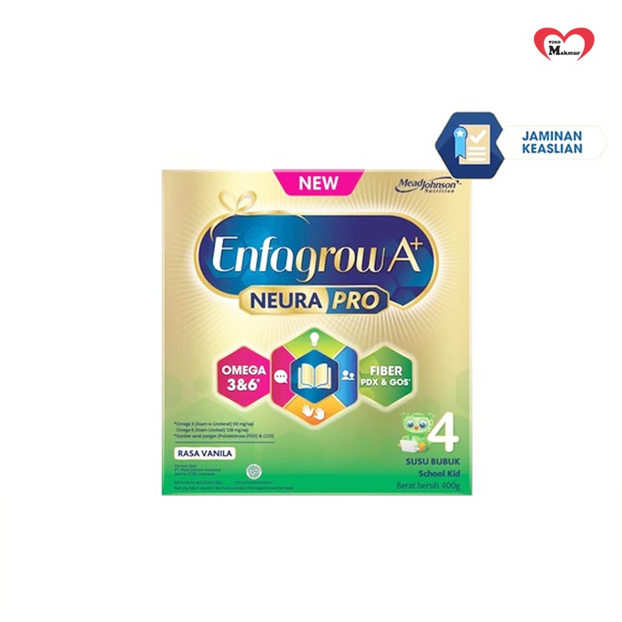 Jual enfagrow a+ 4 vanilla 400 gram | Shopee Indonesia