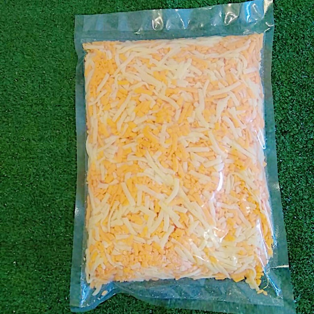 Jual Cheddar Mozzarella mix shredded 1kg | Shopee Indonesia