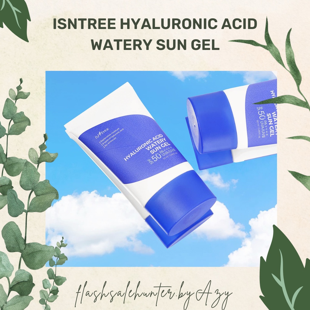 Jual [Normal Price : 350k] ISNTREE Hyaluronic Acid Watery Sun Gel SPF ...