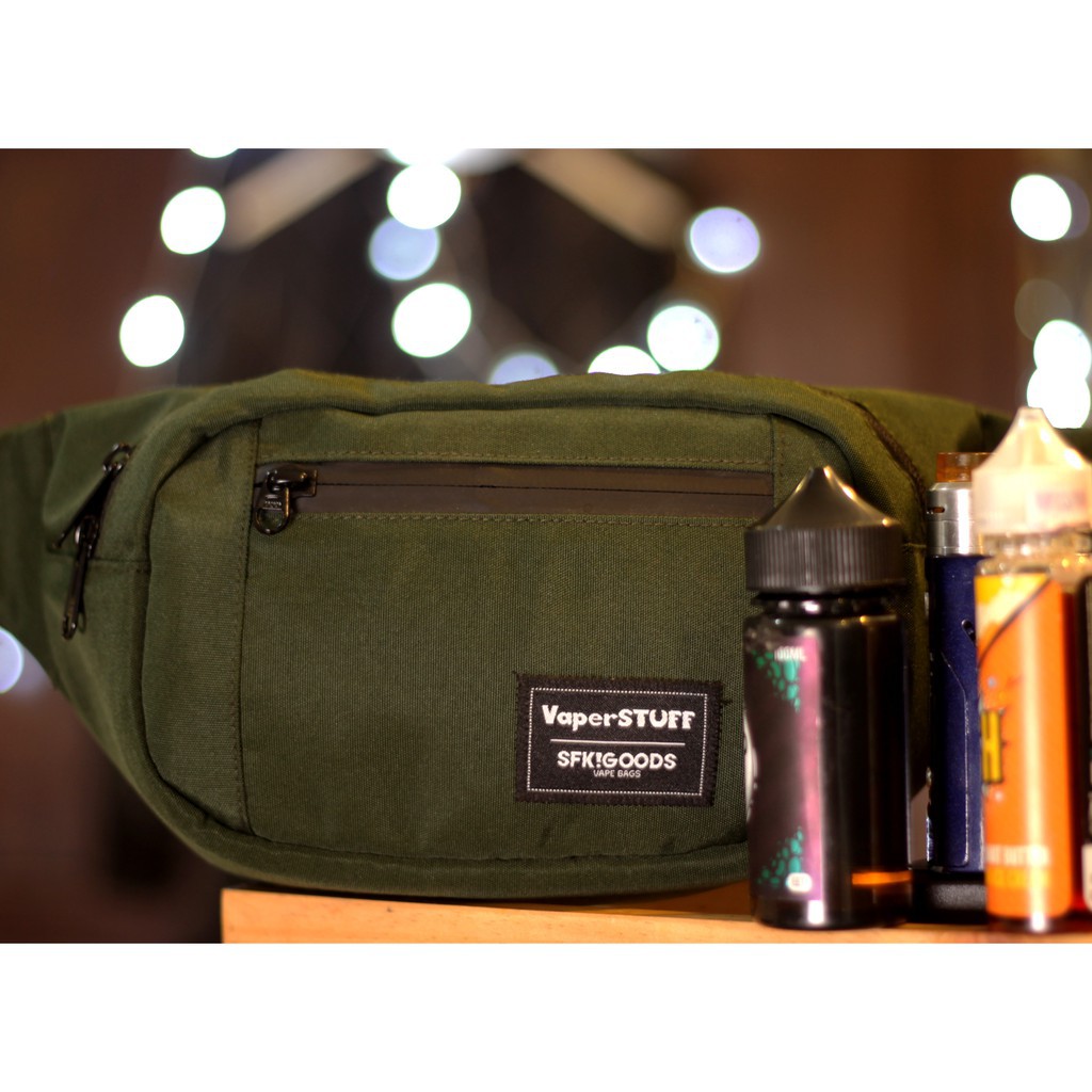 Jual TAHAN HUJAN BADAI DANPETIR N0/ VaperSTUFF x SFK!Goods waist bag ...