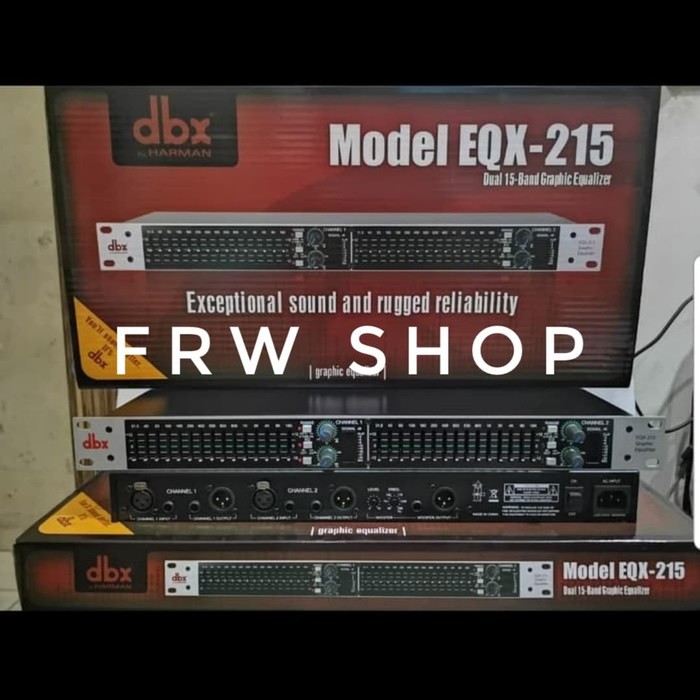 Jual EQUALIZER DBX EQX 215 / EQX215 ( GRADE A++) | Shopee Indonesia