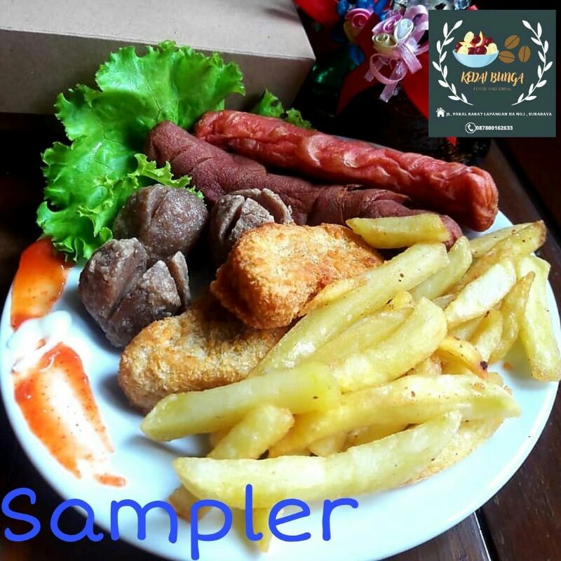 Jual SAMPLER FAVORIT (BAKSO-NUGET-SOSIS-KENTANG) | Shopee Indonesia