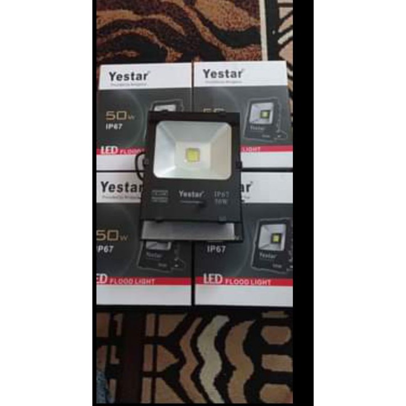 Jual Lampu Sorot Yestar LED 50 Watt IP67 | Shopee Indonesia