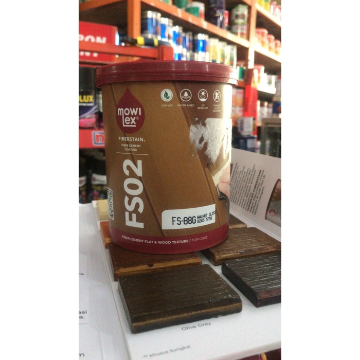 Jual Mowilex Fiberstain FS02 1lt / Cat Papan Fiber Waterbase | Shopee Indonesia