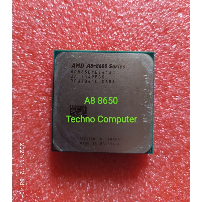 Jual Prosesor AMD APU A8 8650 FM2+ 3.2GHz - 3.8GHz GPU R7 Series A8 ...