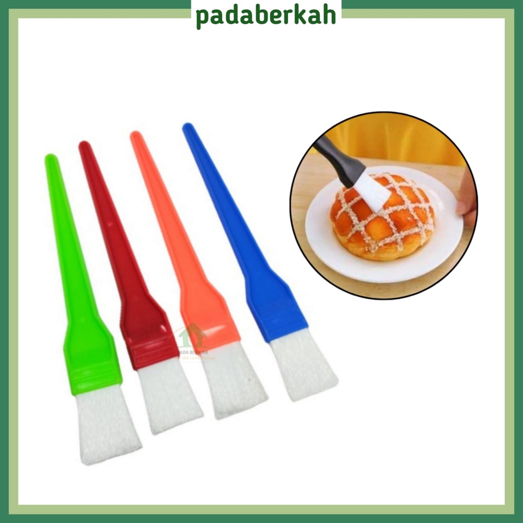 Jual Kuas Kue Kering Plastik Nylon/ Kuas Poles Makanan/ Kuas Roti Kue ...