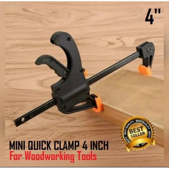 Jual F CLAMP KLEM KAYU KLEM F DIY WOODWORKING ALAT JEPIT KAYU 4 inch ...