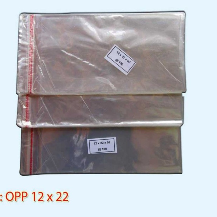 Jual Plastik OPP 12 x 22 Murah Isi 100 Lembar | Shopee Indonesia