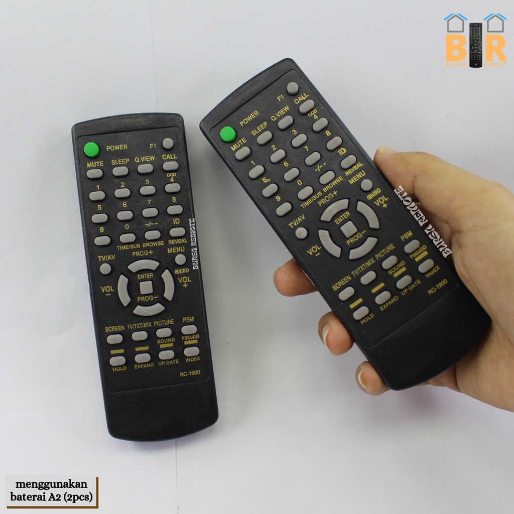 Jual Remote TV TABUNG AKARI TIPE RC-1900 ECER DAN GROSIR | Shopee Indonesia