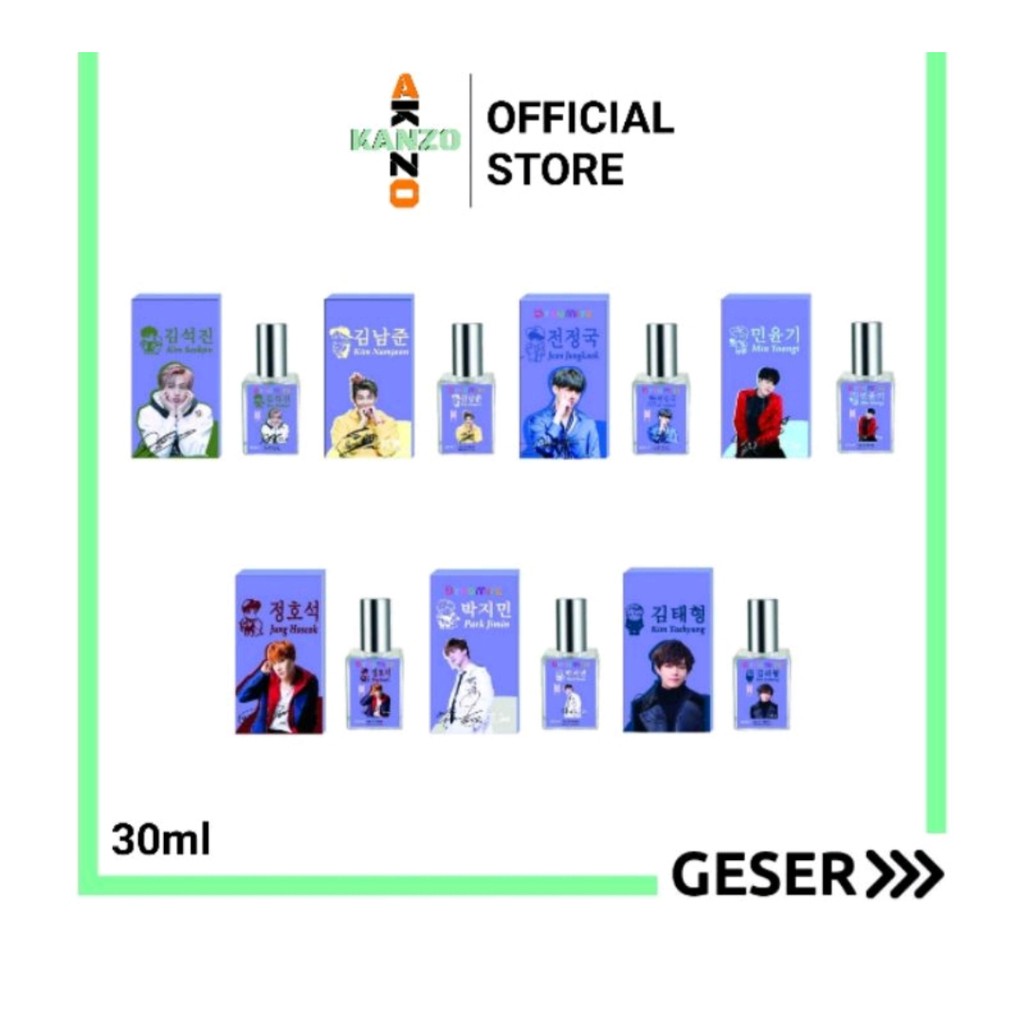 Jual (FREE BOX) Kanzo - Parfum Korea BTS 30ml Premium / Parfum Thailand ...