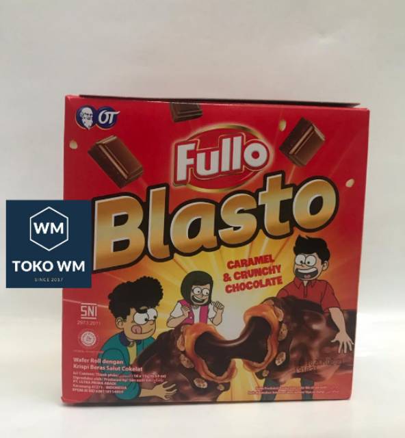 Jual Fullo Blasto coklat roll isi 16pcs 15g | Shopee Indonesia