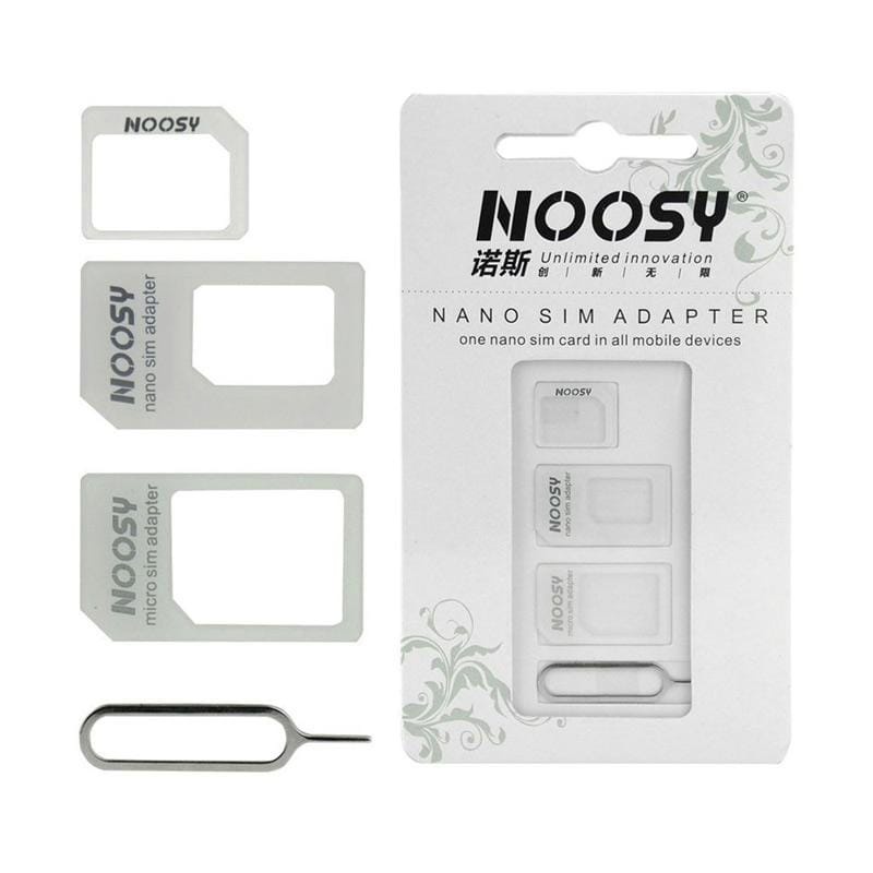 Jual Adapter Sim Card Nossy Komplete 4 In 1 / Nossy Sim Card Adapeter ...