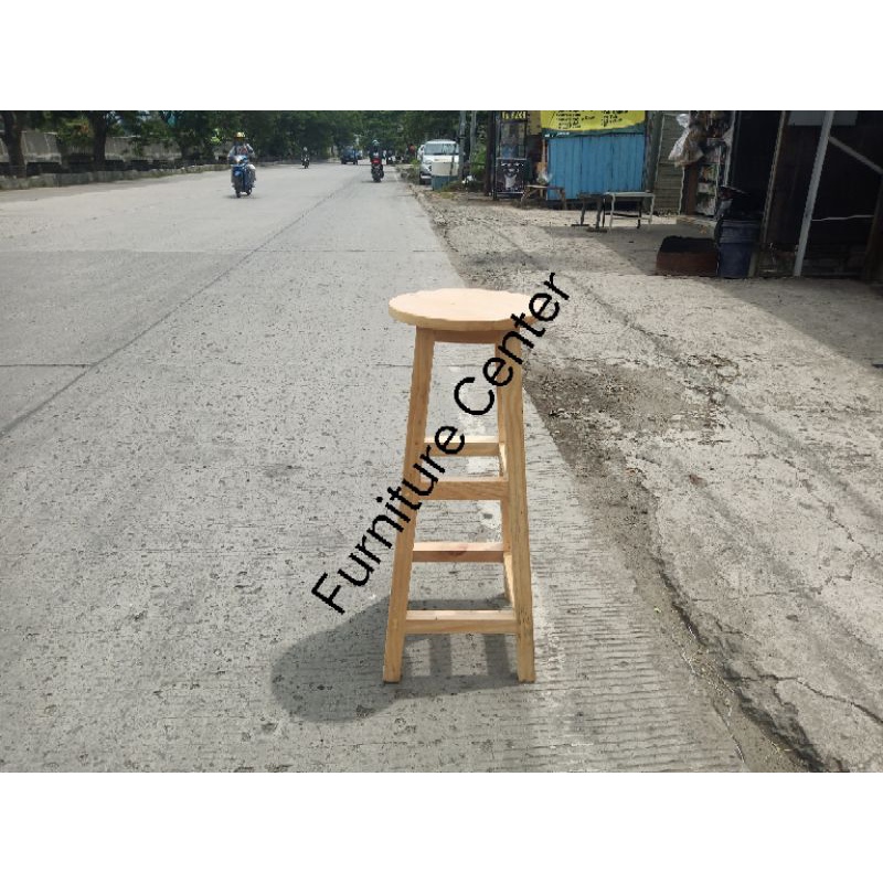 Jual Kursi bar bulat diameter 30cm dan tinggi 75 cm | Shopee Indonesia