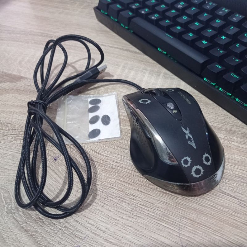 Jual Mouse X7 4tech F3 Seken Like New Batangan | Shopee Indonesia