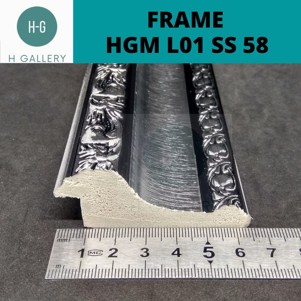 Jual L01 / BATANGAN BINGKAI FIBER POLYSTYRENE / FRAME FOTO PS - 3 METER ...
