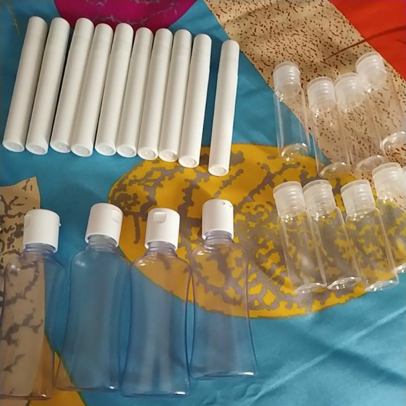 Jual travel kit / botol spray parfum / botol 50 ml / botol 30 ml kosong ...