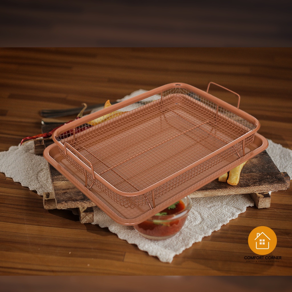 Jual [CEK DULU! MURAH] BAKINDO Cooper Crisper Tray/ Peniris Minyak ...