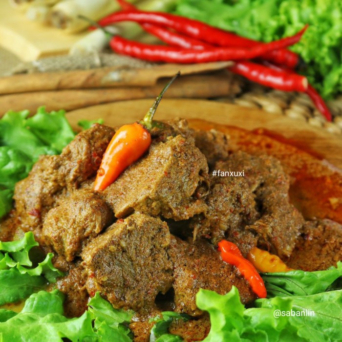 Jual RENDANG MUTTON PADANG VEGAN + VEGETARIAN + PLANT BASED + REMPAH ...