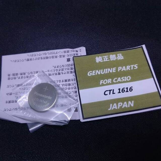 Jual Battery Casio CTL 1616 GW-9110 Replacement Original | Shopee Indonesia