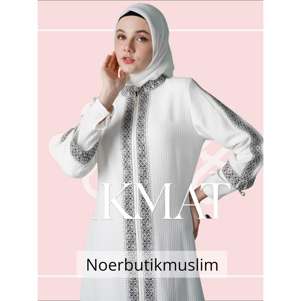 Jual Hikmat Fashion Original A2282 Abaya Hikmat noerbutikmuslim Gamis turki Gamis turkey Abaya ...