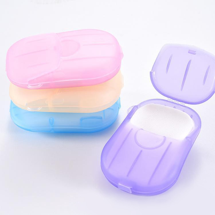 Jual 20sheet/box Kotak Sabun Kertas Portable Motif Bunga untuk ...