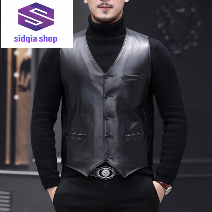 Jual ROMPI PRIA KULIT SINTETIS MACO.ROMPI PRIA KEREN.ROMPI BIKER ...