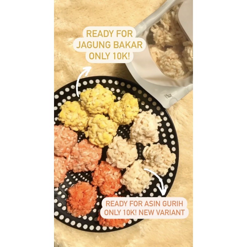 Jual SNACK RENGGINANG.KUU RASA ASIN GURIH | Shopee Indonesia