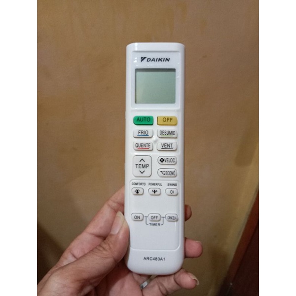 Jual REMOT AC DAIKIN ARC480A1 | Shopee Indonesia