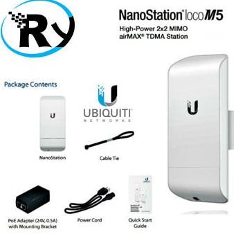 Jual Ubiquiti Ubnt Nano Station Nanostation Locom5 Loco M5 Loco-M5 ...