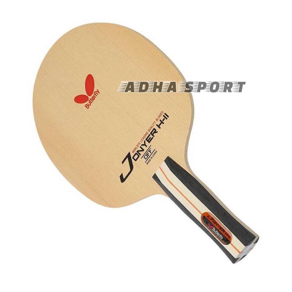 Jual ORIGINAL Butterfly Jonyer H II / H-II FL - Kayu Bet Pingpong Bat Tenis Meja | Shopee Indonesia