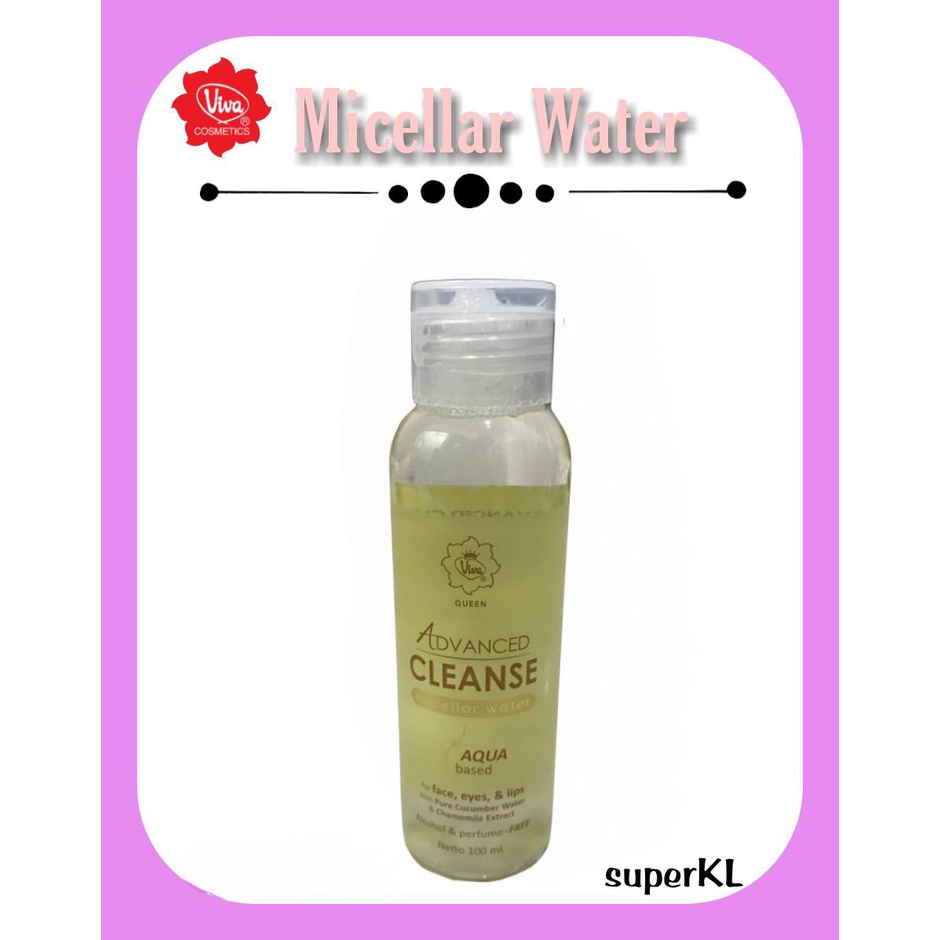 Jual VIVA Advance Clease Micelar Water(100 ml) | Shopee Indonesia