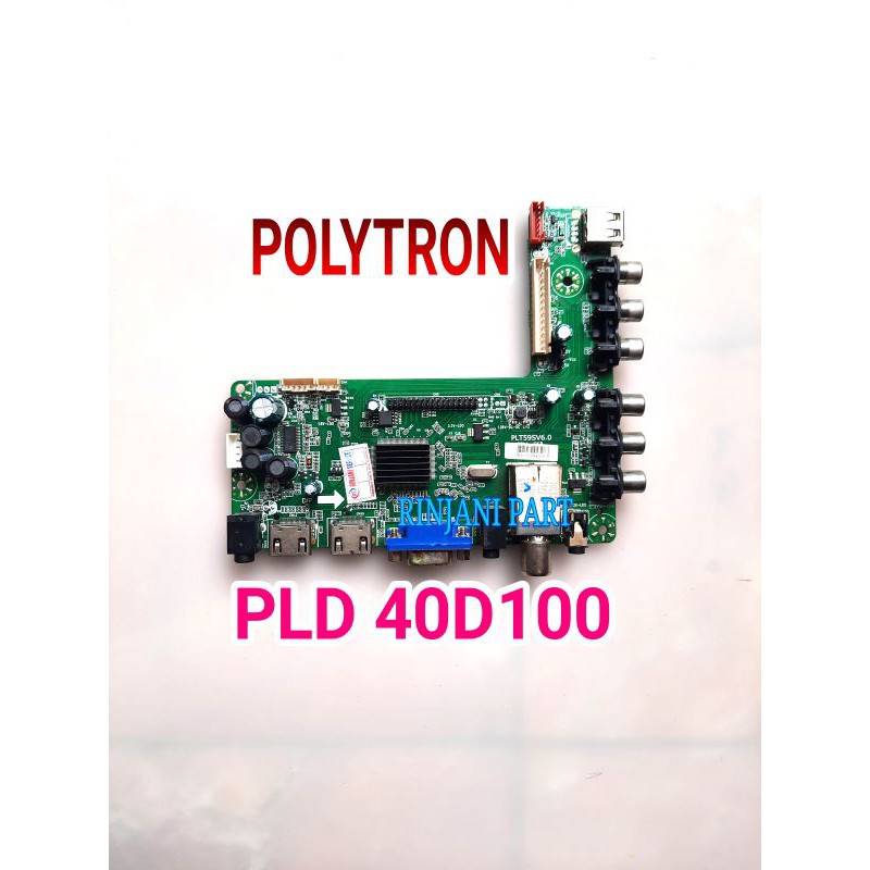 Jual MAINBOARD TV LED POLYTRON PLD 40D100 PLD 40D100 PLD 40T100 ...