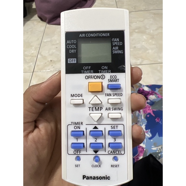 Jual REMOTE REMOT AC PANASONIC A75C4155 A75C3996 ECO SMART ORIGINAL ...