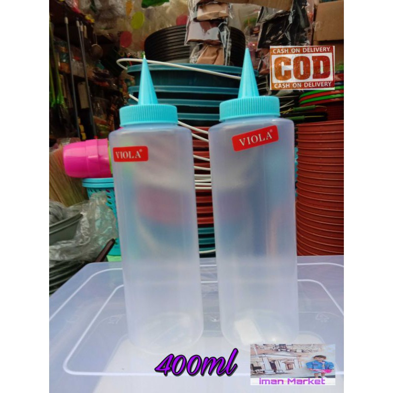 Jual Botol kecap 300ml dan 400ml / botol kecap saos 300,400ml murah ...
