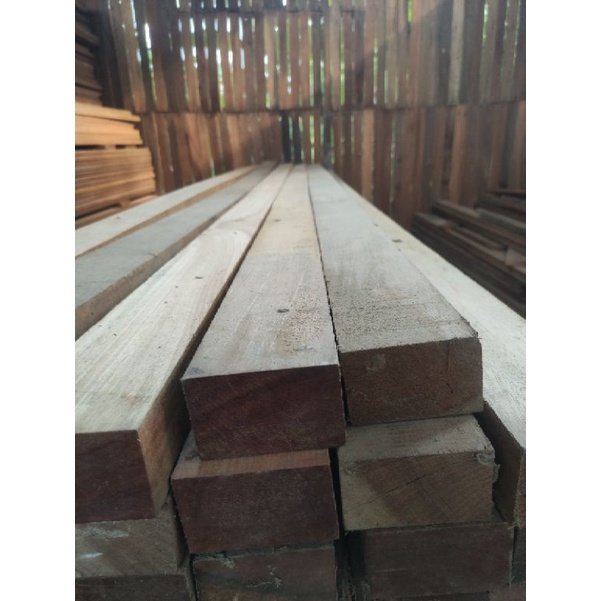 Jual Beam Balok Usuk Tiang Kayu Bengkirai Kalimantan Oven Sisa Ekspor 5 ...