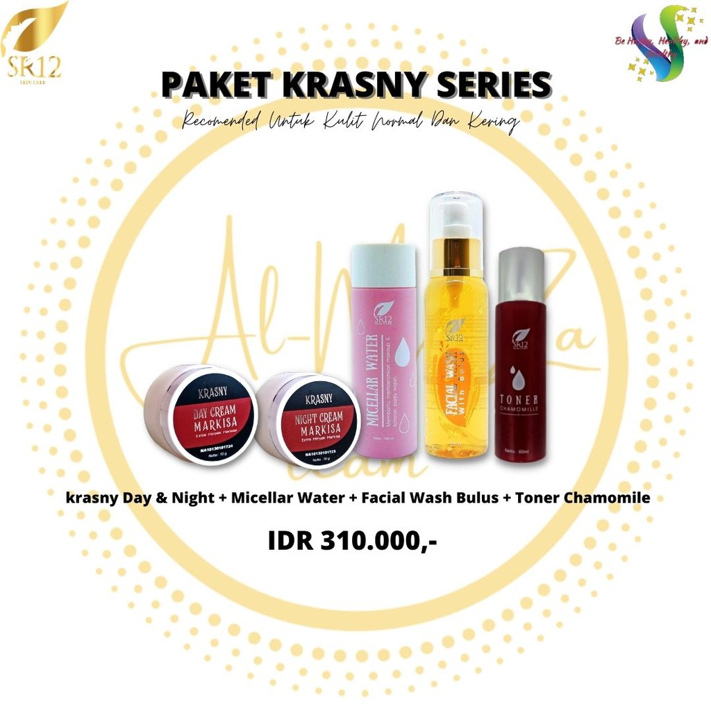 Jual Krim Pencerah Siang dan Malam Sr12 Krasny Day & Night Cream 10gr ...