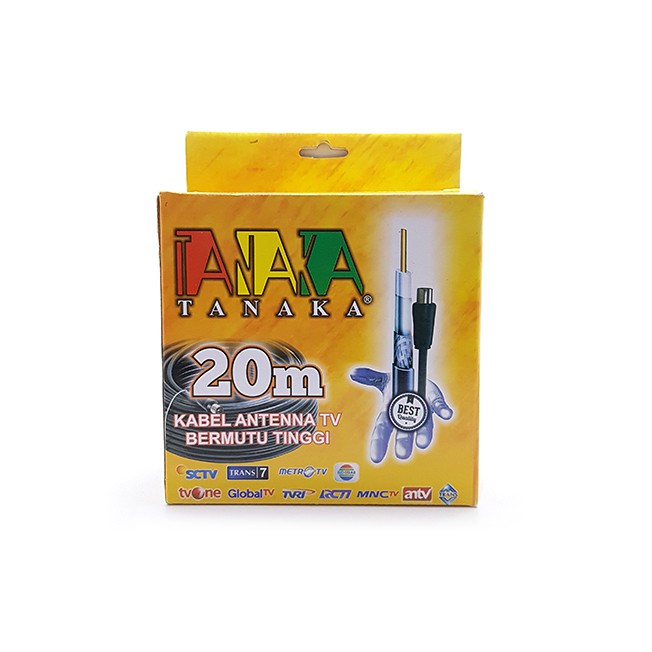 Jual TANAKA KABEL ANTENNA 5C PATEN 20M | Shopee Indonesia