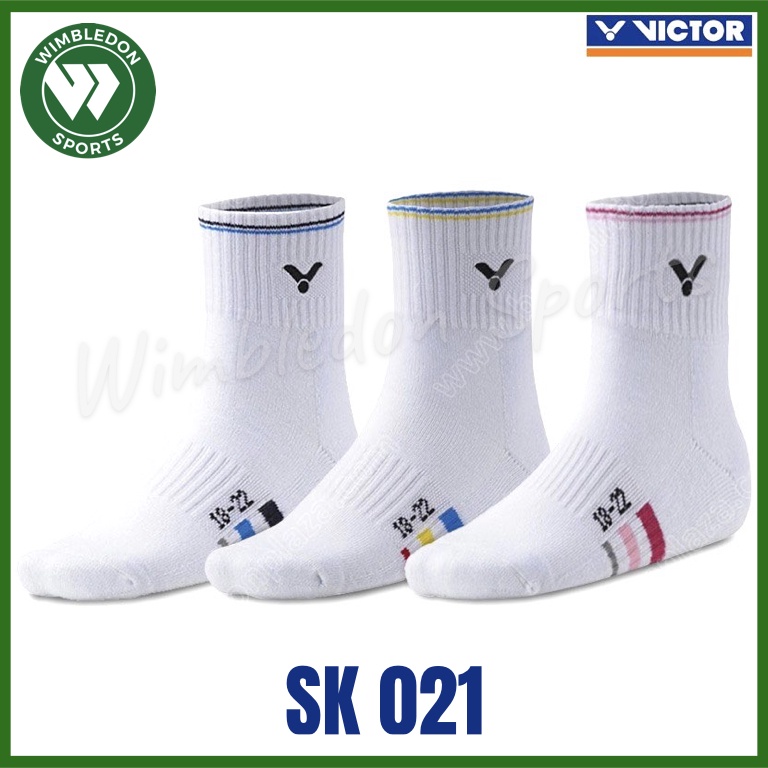 Jual Kaos kaki Victor JUNIOR SK021 / Kaos Kaki Badminton Victor SK-021 JR | Shopee Indonesia