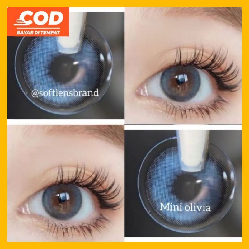 Jual SOFTLENS - softlens blue / softlens biru / softlens kittykawaii ...