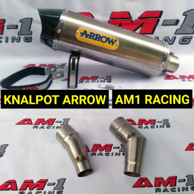 Jual Knalpot Arrow Slip On New Ninja250 Ninja 250 Z250 250SL Rr Mono ...