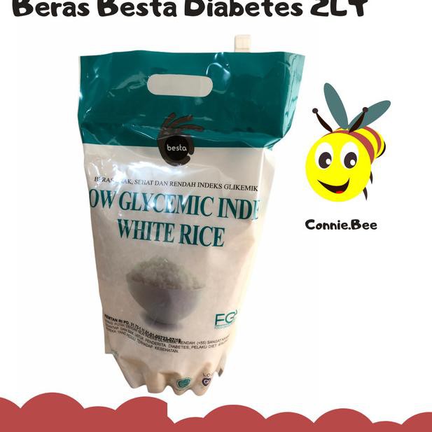 Jual BERAS BESTA Untuk penderita diabetes bebas gula glikemik rendah ...