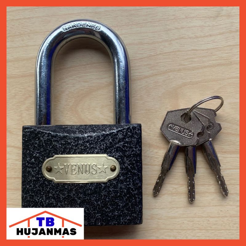 Jual VENUS Gembok Jumbo Besar Besi Kuat 60mm Leher Panjang Terbaik ...