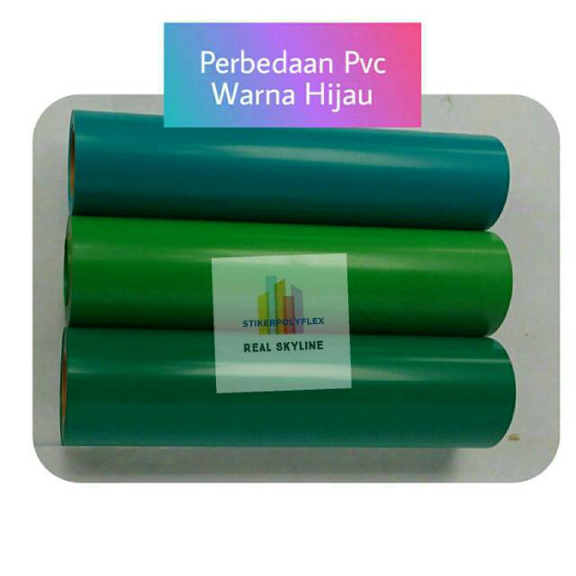 Jual POLYFLEX PVC KOREA WARNA HIJAU | Shopee Indonesia