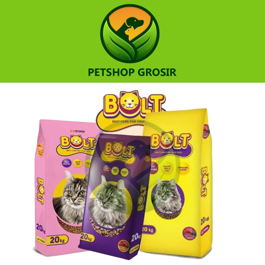Jual Makanan Kucing Bolt Repack - Termurah | Shopee Indonesia