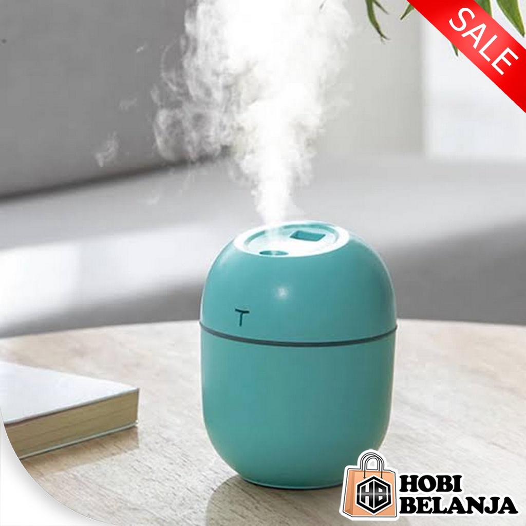 Jual Humidifier Warna Biru dengan Kapasitas 200ml cocok untuk dikamar ...