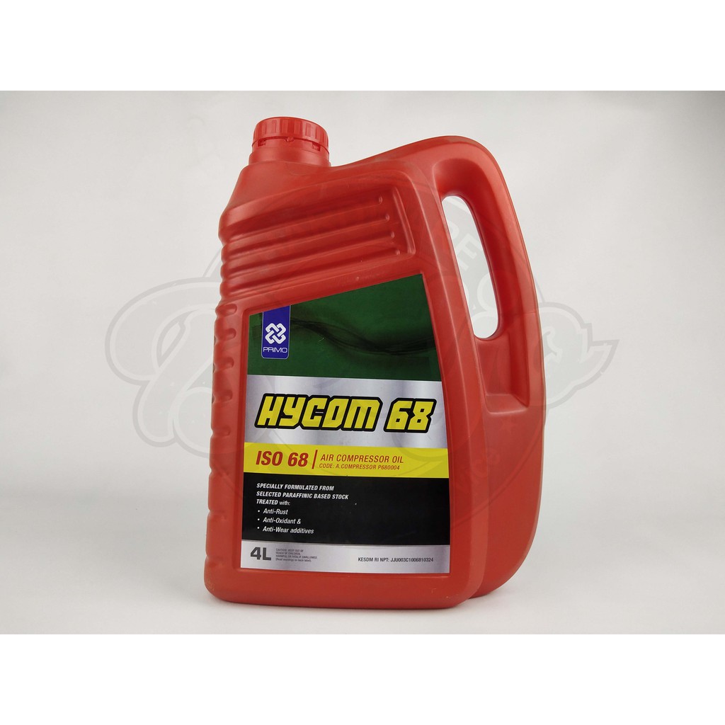 Jual Oli Compresor Primo HYCOM ISO 68 Compressor Oil | Shopee Indonesia