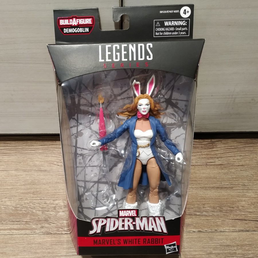 Jual HASBRO MARVEL LEGENDS WHITE RABBIT TANPA BAF DEMOGOBLIN SPIDERMAN ...