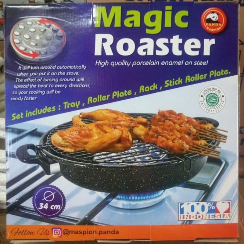 Jual MAGIC ROASTER 34 CM MASPION/100% ORIGINAL MAGIC ROASTER 34CM ...