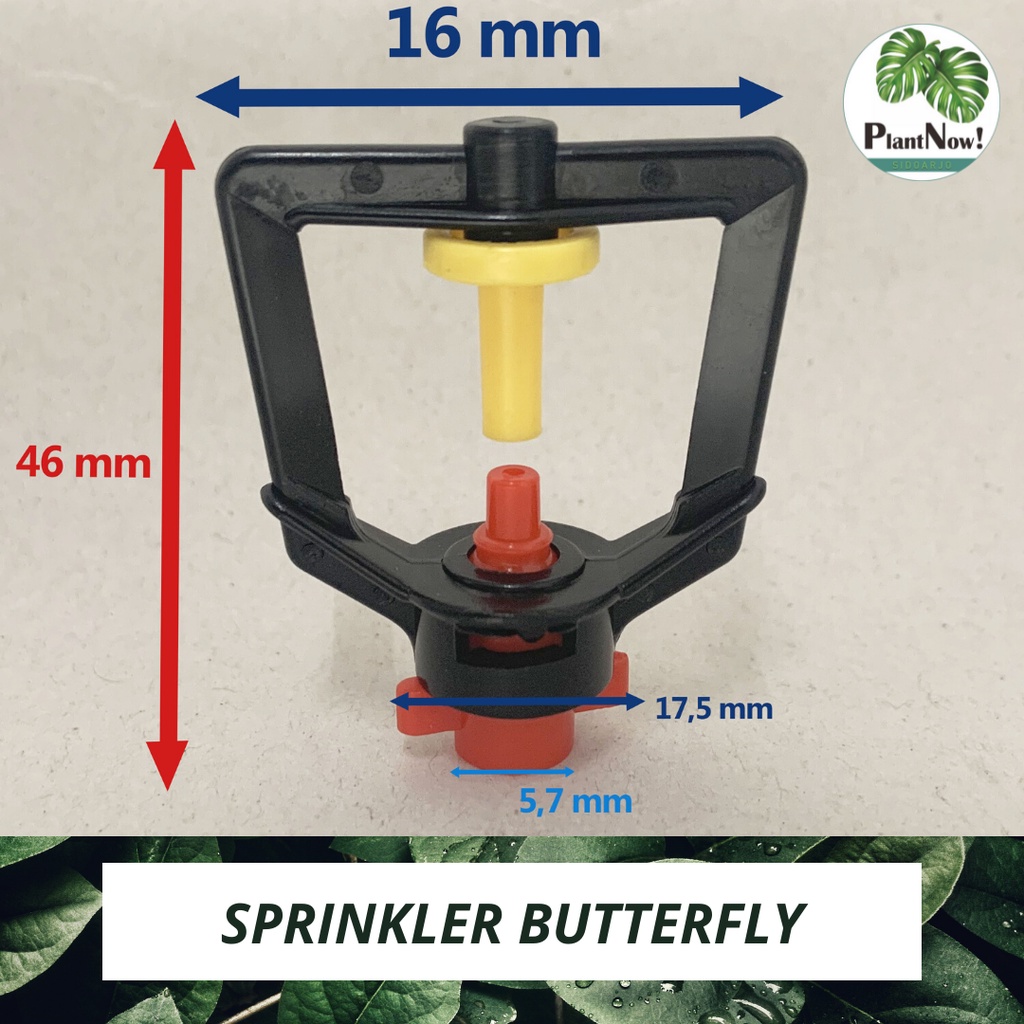 Jual Sprinkler Kupu Kupu Sprinkle Butterfly Alat Siram Irigasi SD3002 ...
