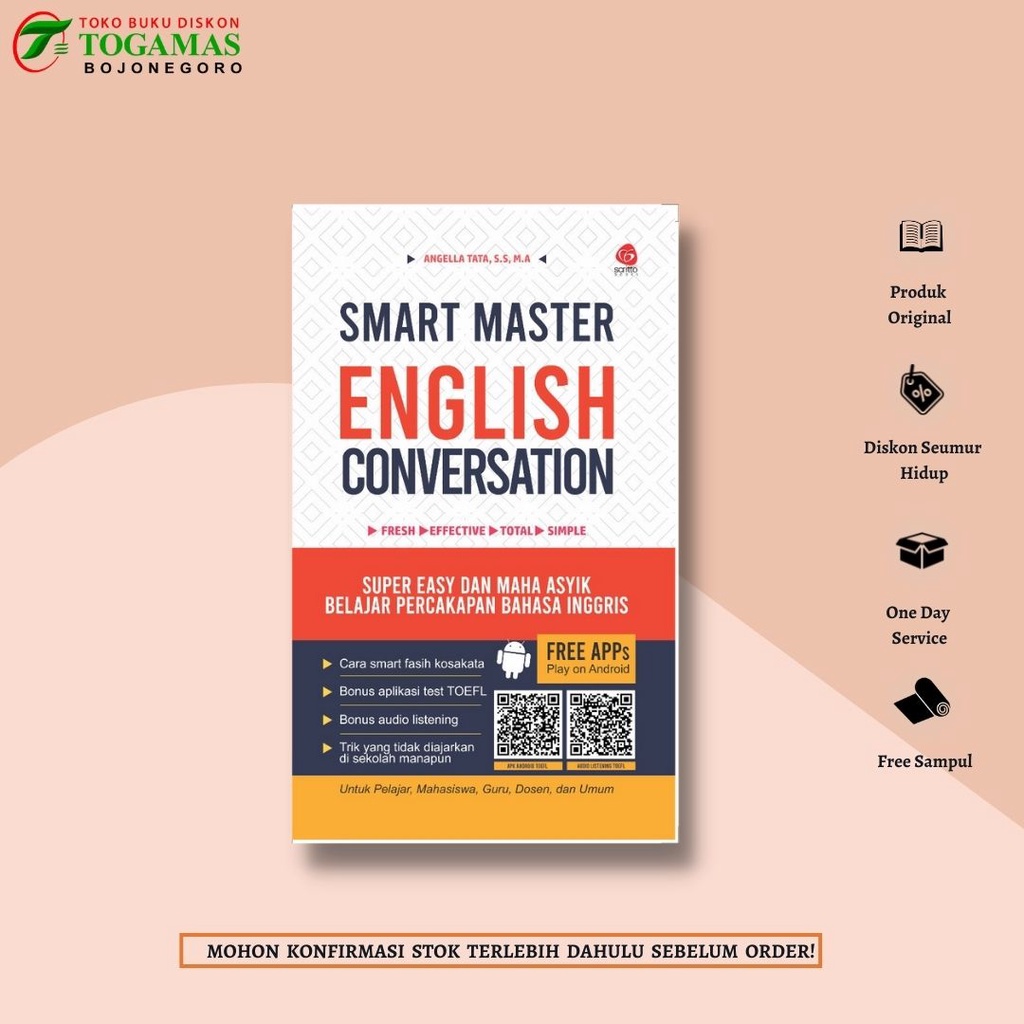 Jual SMART MASTER ENGLISH CONVERSATION | Shopee Indonesia